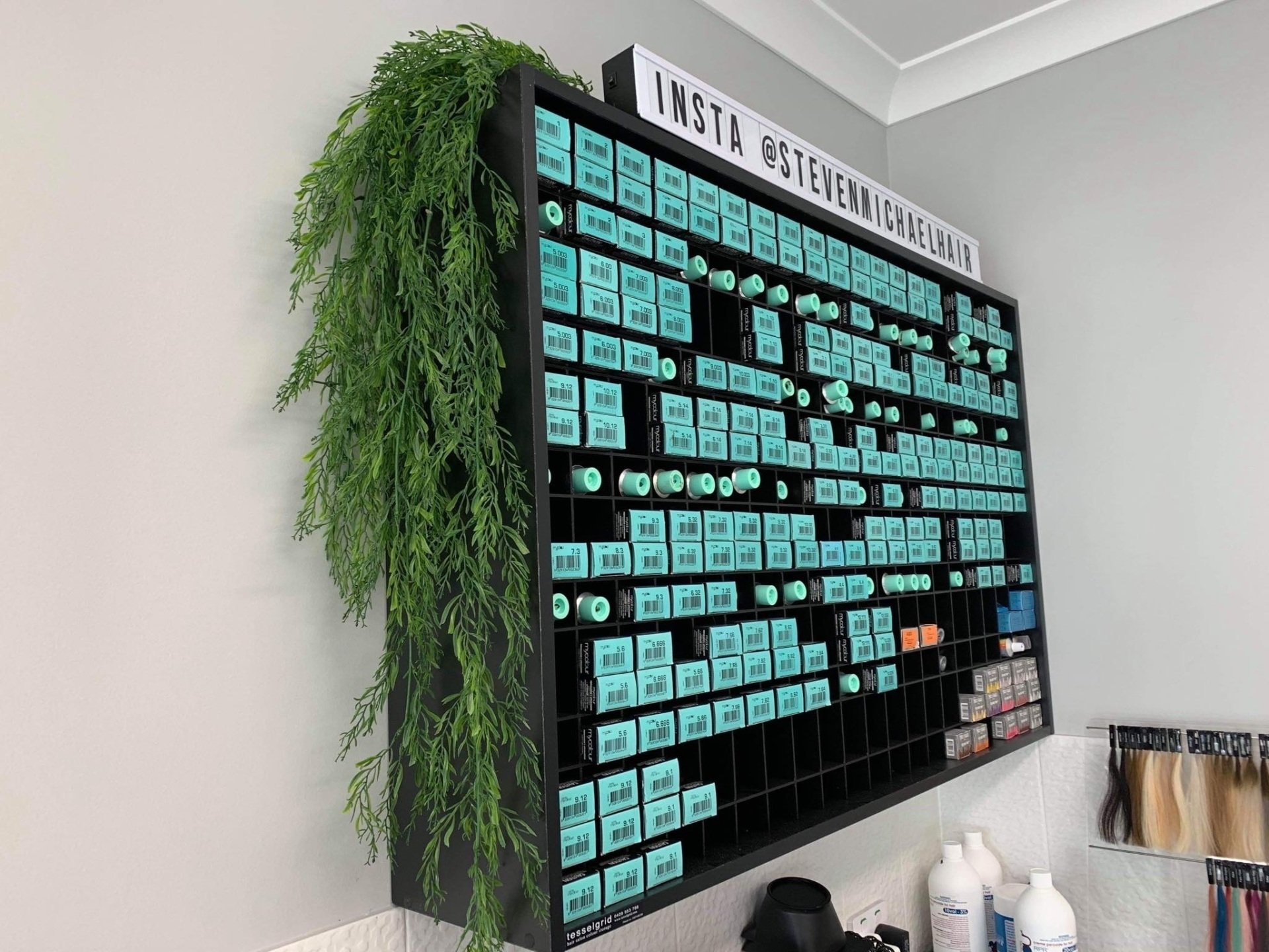 Hair Salon Tint Racks Australia, Salon Tint Rack Australia